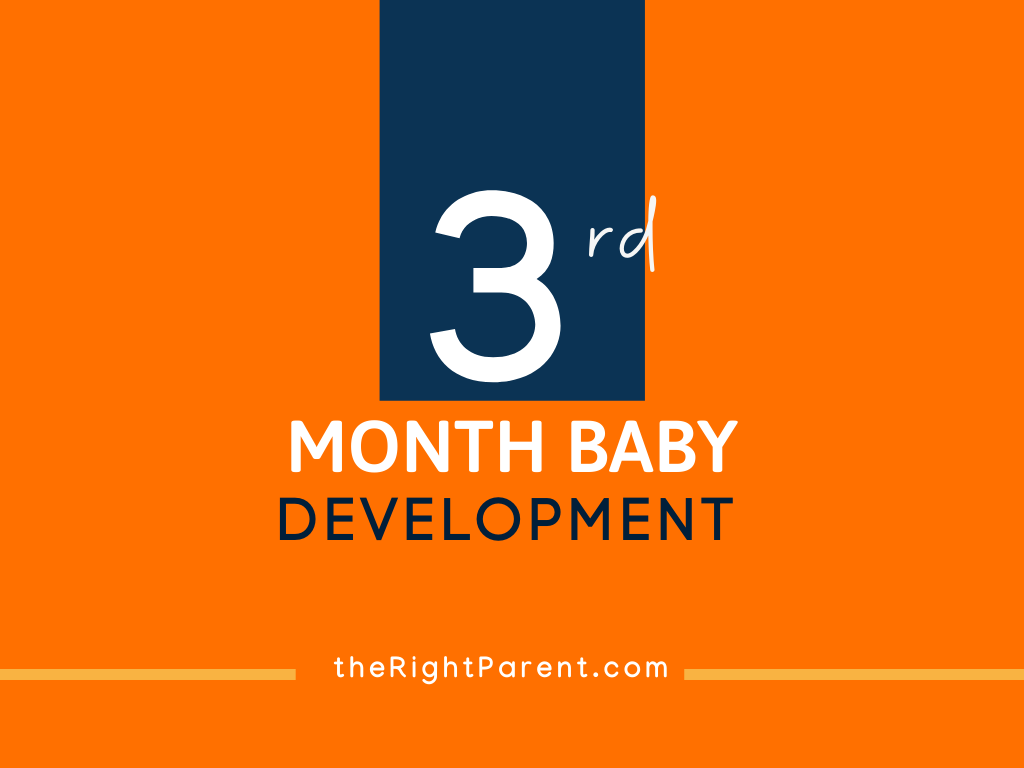 Infant Development: 3- month Old Baby Care and Tips