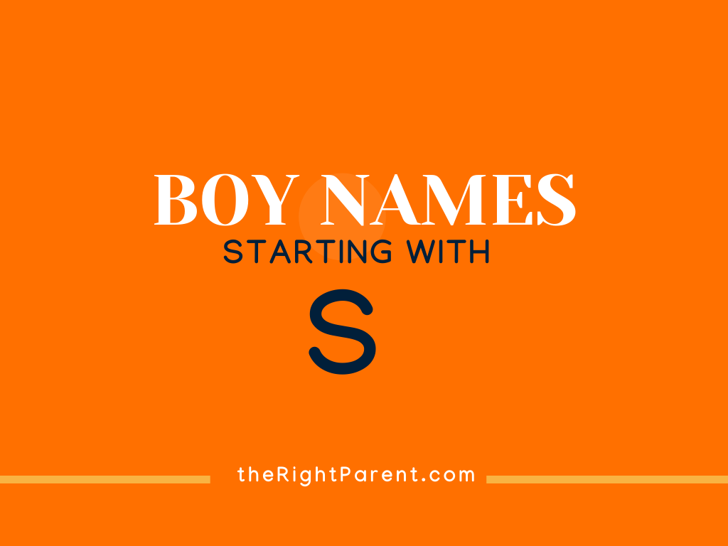 181+ Baby Boy Names Starting With 'S' Meaning, Origin, And Popularity ...